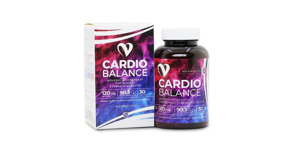 CARDIO Balance vérnyomás komplex, 120 db - Vitaminok, ásványi anyagok ...